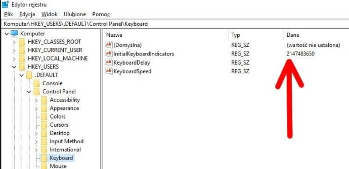 Num Lock włączony na starcie Windows 10 Num Lock włączony na starcie Windows 10